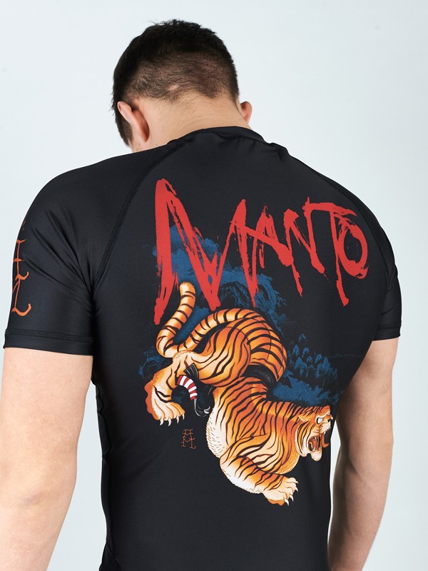 Rashguard JJB Manto Wild Noir - Jiu Jitsu Shop